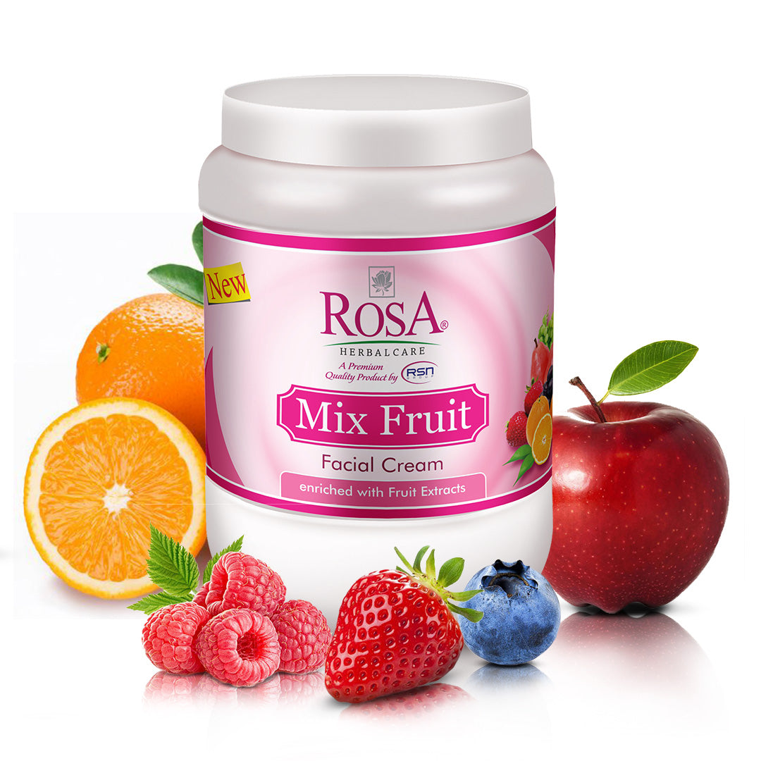 Mix Fruit Facial Cream - Rosa Herbalcare